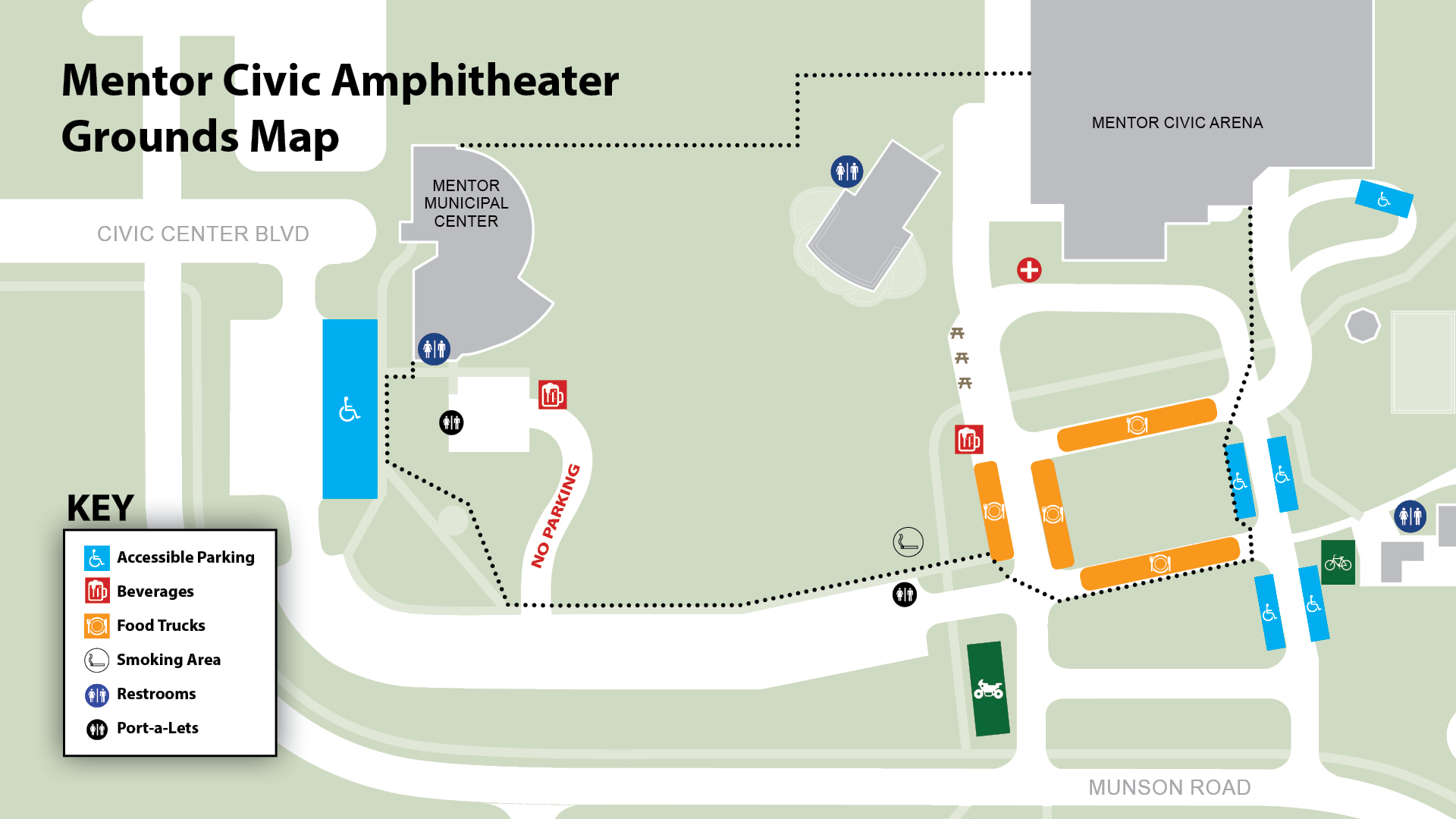 Grounds Map & Facility Information – Mentor Rocks